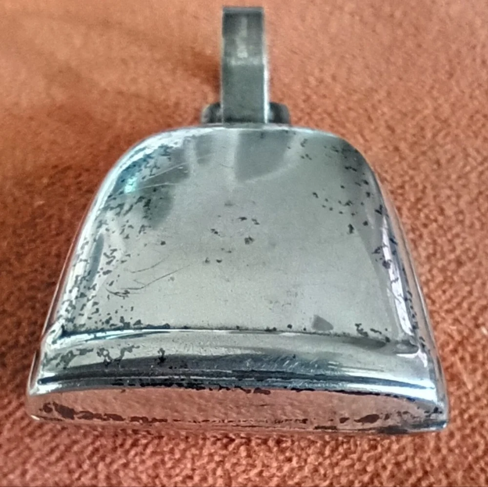 Accessories | Vintage Sterling Silver Birth Record Bell Rattle | Poshmark